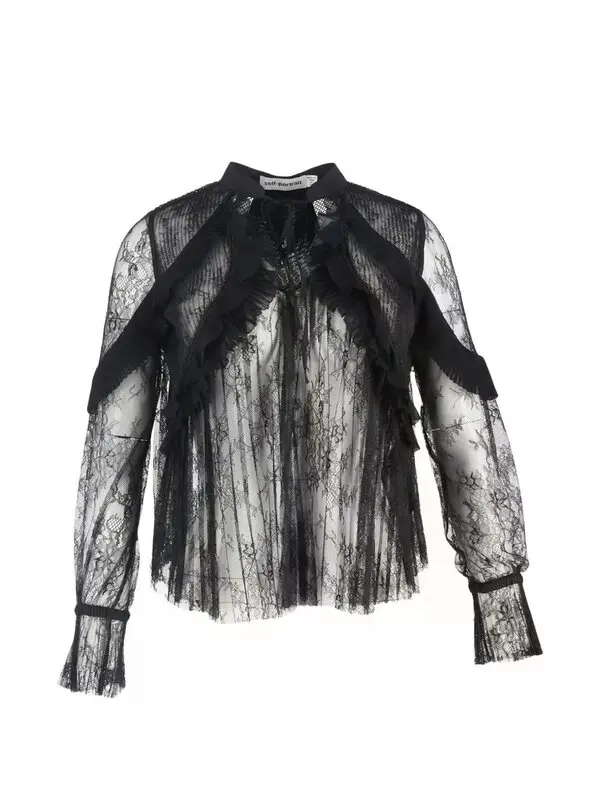 SELF-PORTRAIT Lace Blouse