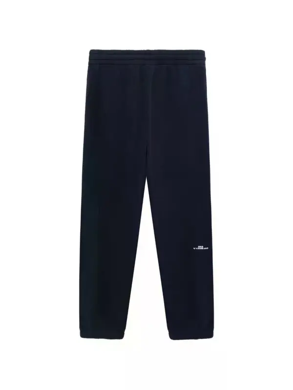A BATHING APE Logo Trousers - Blue