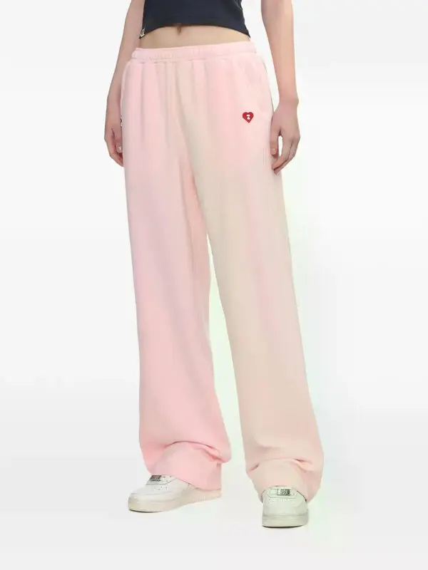 A BATHING APE Heart-patch Track Pants