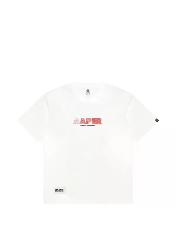 AAPE BY *A BATHING APE® Cotton T-shirt - White