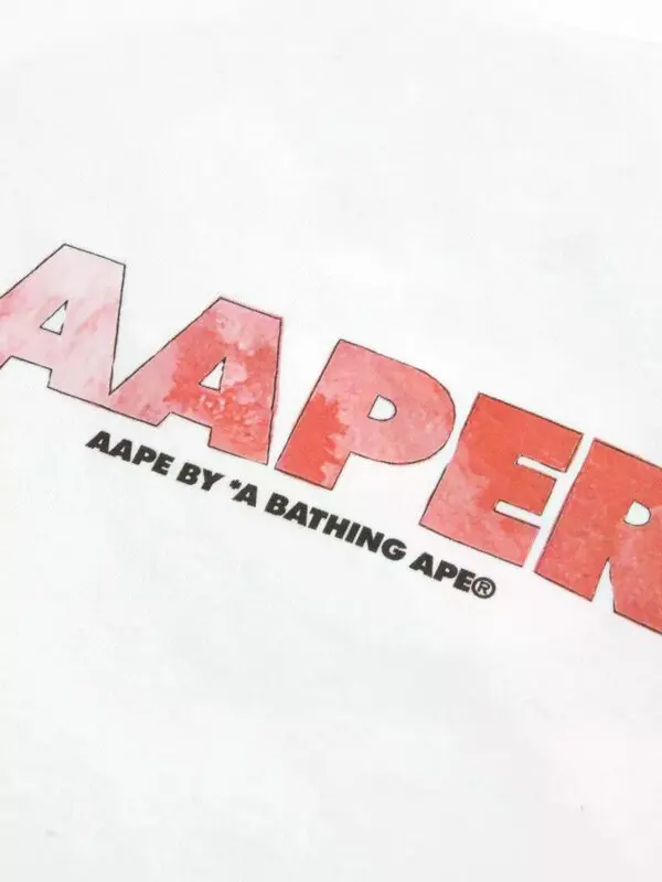 AAPE BY *A BATHING APE Cotton T-shirt - White