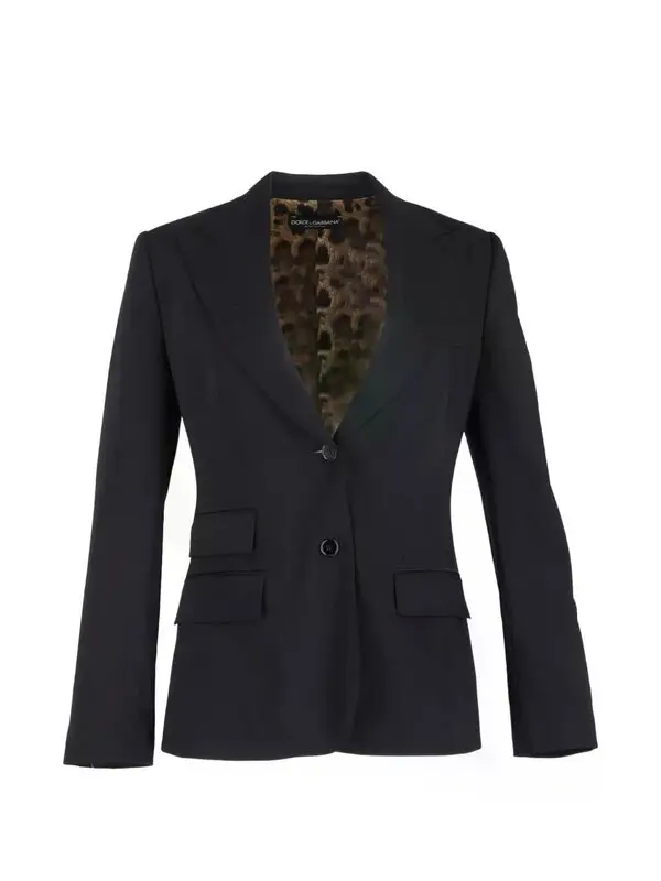 Dolce & Gabbana Turlington Peak-lapel Blazer