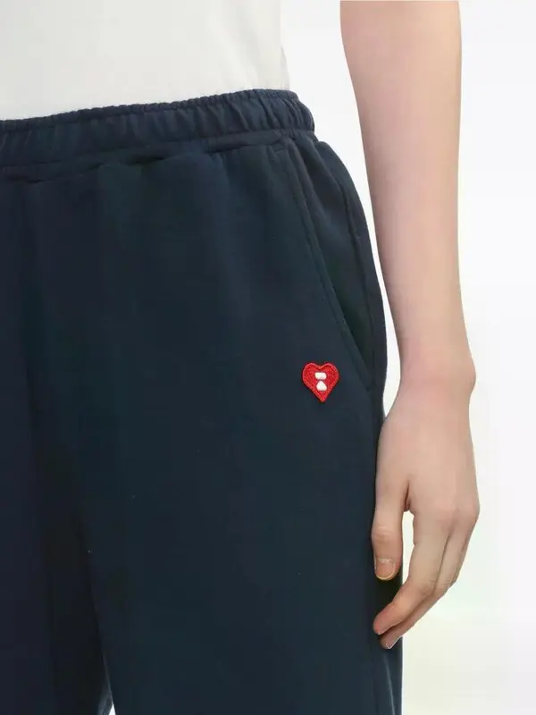 A BATHING APE Heart Patch Track Pants