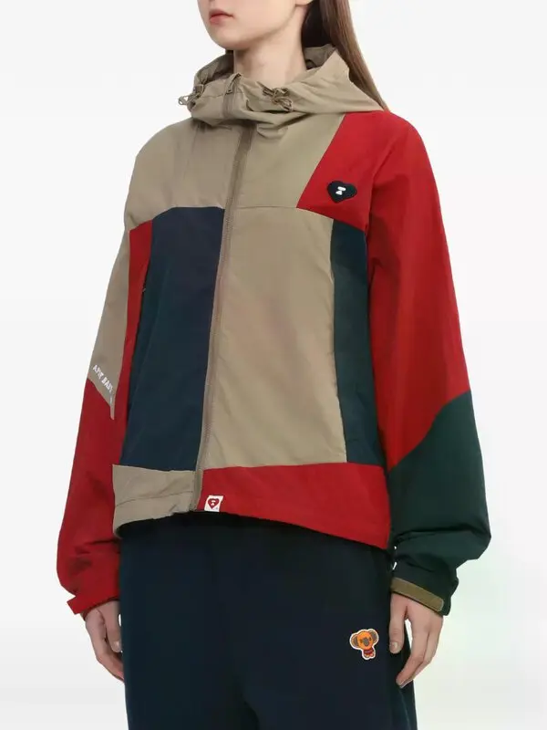 A BATHING APE Colourblock Hooded Jacket