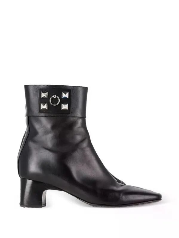 Hermès Leather Ankle Boots