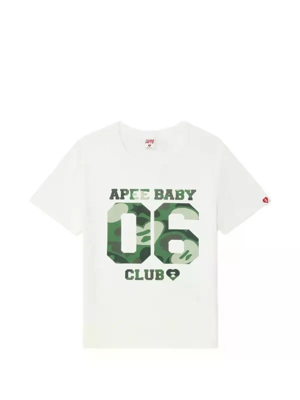 A BATHING APE Graphic T-shirt - White