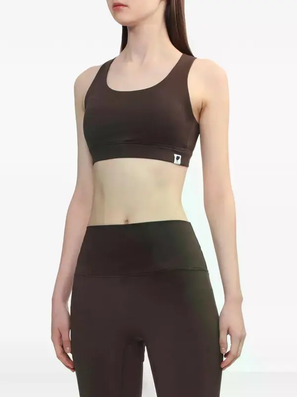 A BATHING APE Scoop-neck Sport Bra