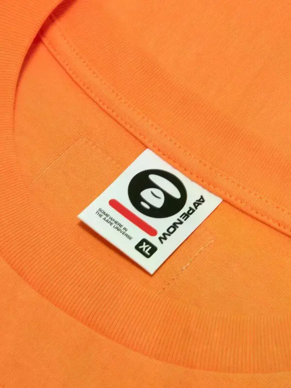 AAPE BY *A BATHING APE Long-sleeve T-shirt - Orange