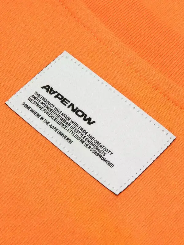 AAPE BY *A BATHING APE Long-sleeve T-shirt - Orange