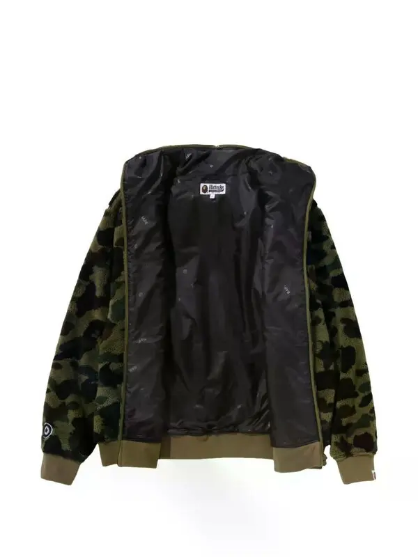 A BATHING APE Camouflage Hoodie - Green