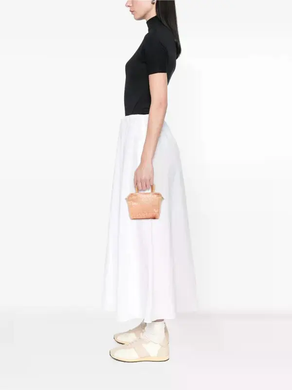 Fendi Mini Zucchino Canvas Handbag - Pink - 15% Off | Editorialist