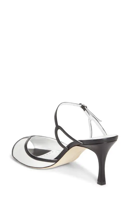 Manolo Blahnik Versari Slide Sandal