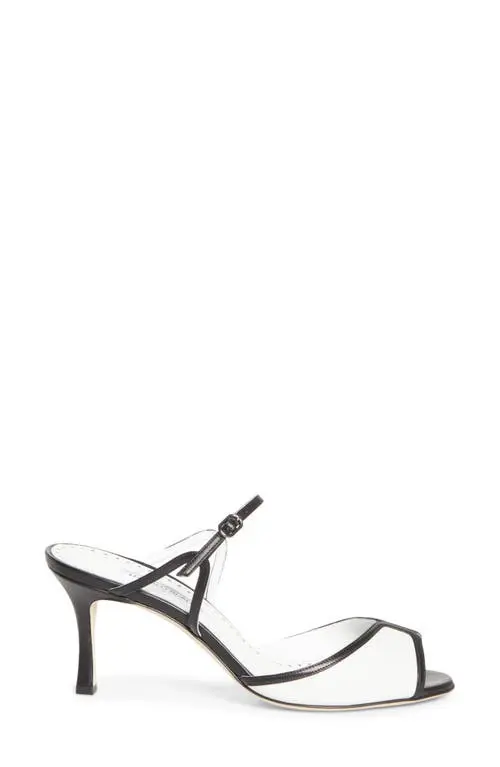 Manolo Blahnik Versari Slide Sandal