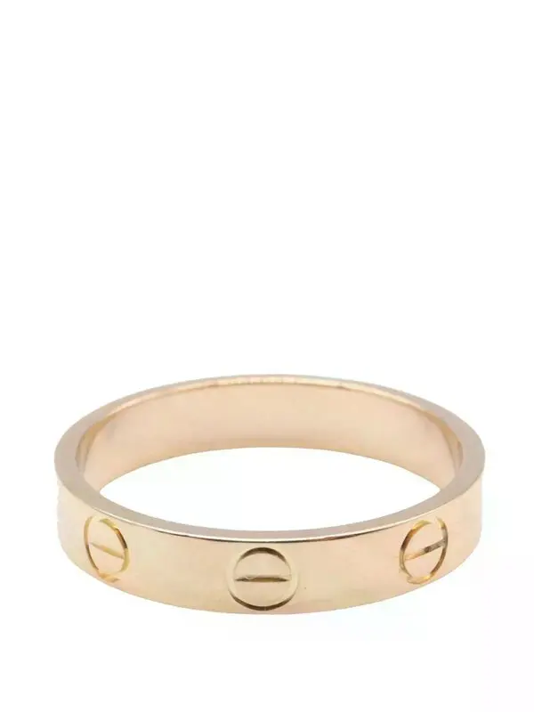 CARTIER 18k Rose Gold Love Ring - Pink