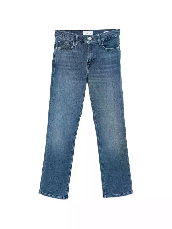 FRAME High Straight Jeans