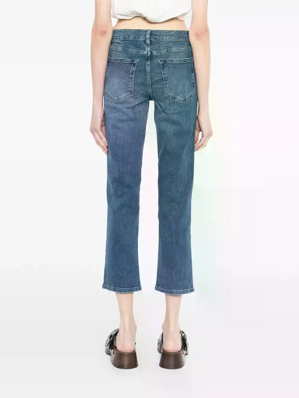 FRAME High Straight Jeans