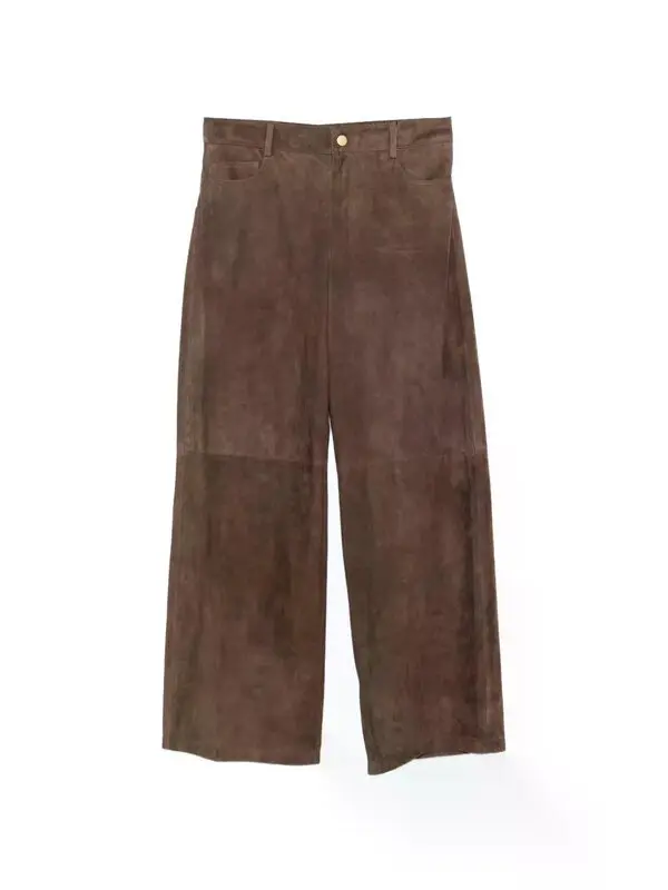 Max Mara Suede Trousers