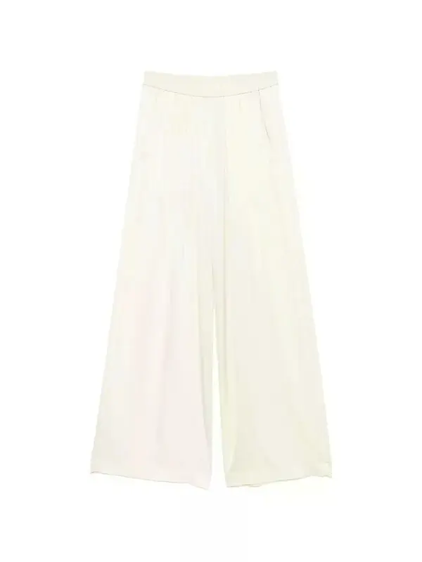 FORTE_FORTE Pleated Trousers - Neutrals