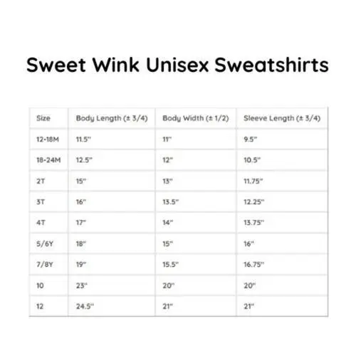 SWEET WINK Mardi Gras Patch Crewneck Sweatshirt