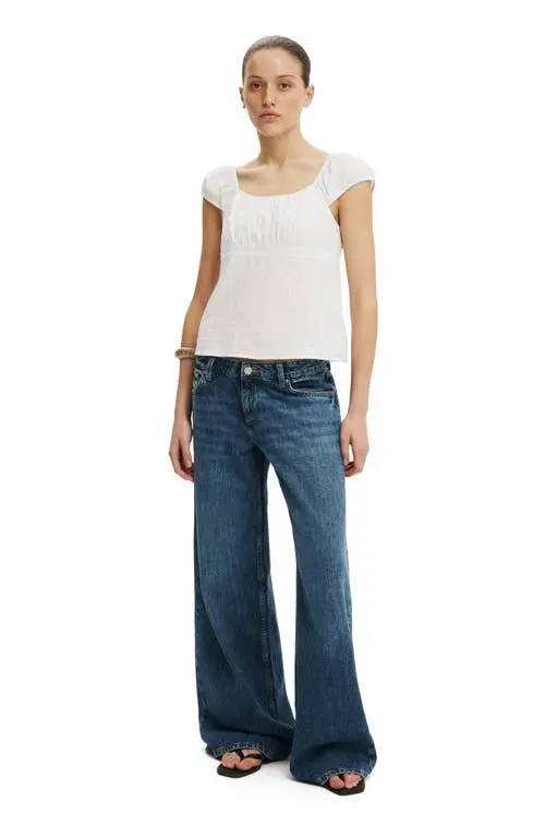 COTTON ON Tie-back Babydoll Top