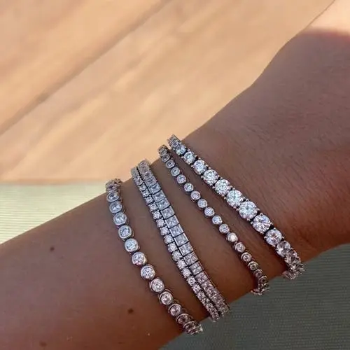 LENI JAMES Margo Tennis Bracelet