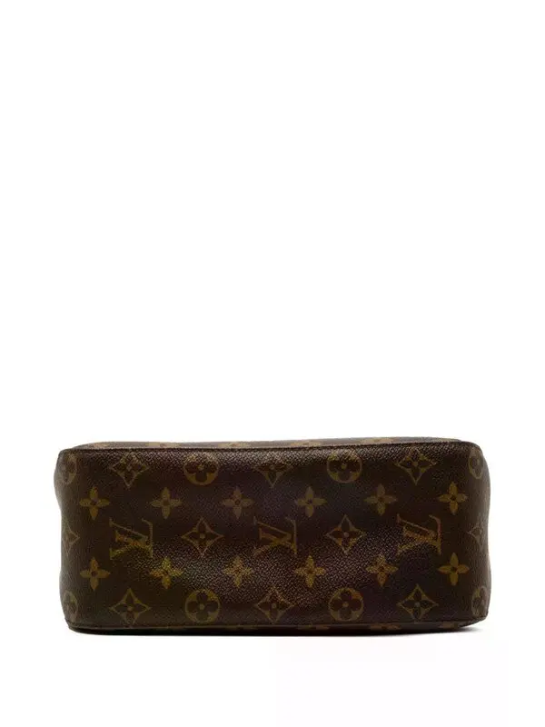 LOUIS VUITTON 2002 Monogram Looping Mm Shoulder Bag - Brown