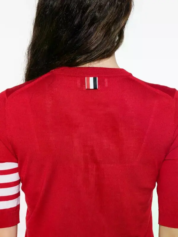 Thom Browne Stripe-detail T-shirt
