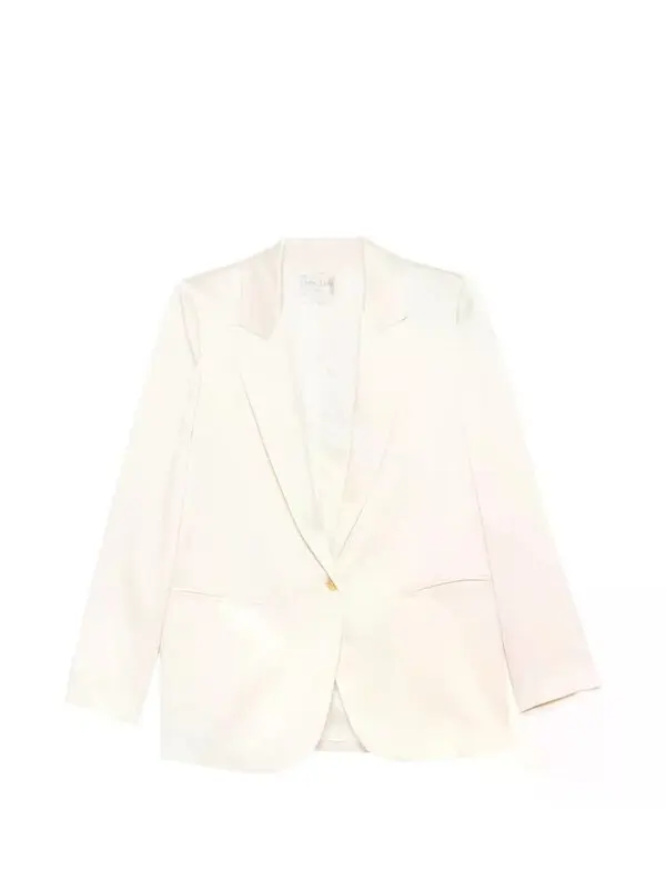 FORTE_FORTE Single-breasted Blazer - Neutrals