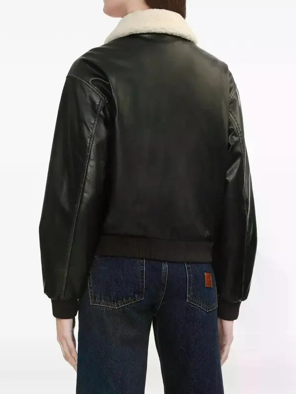 A BATHING APE Shearling-collar Jacket