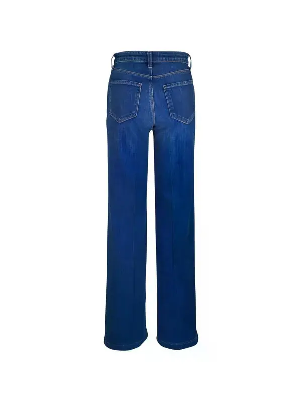 L'Agence Straight Leg Jeans