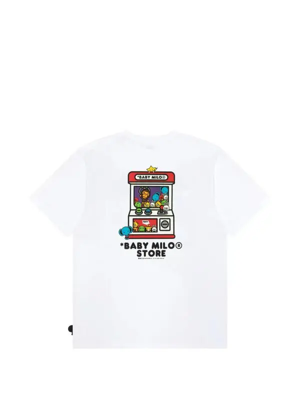 A BATHING APE Claw Machine Graphic T-shirt - White