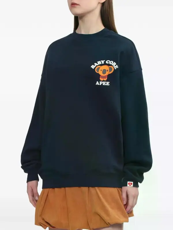 A BATHING APE Apee™ * Printed Sweatshirt - Blue