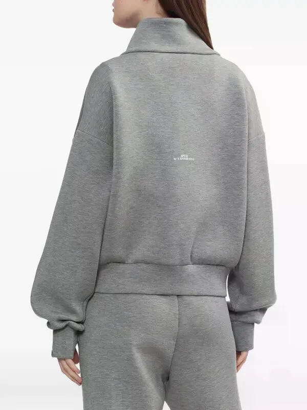 A BATHING APE Funnel Neck Half-zip Sweatshirt