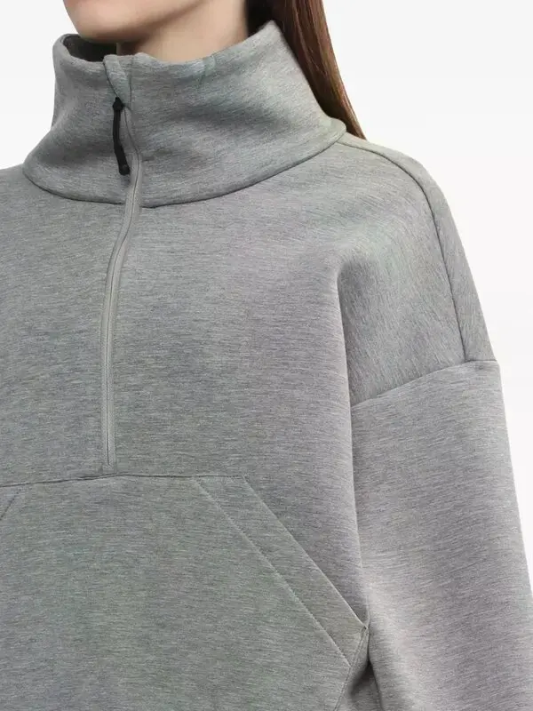A BATHING APE Funnel Neck Half-zip Sweatshirt