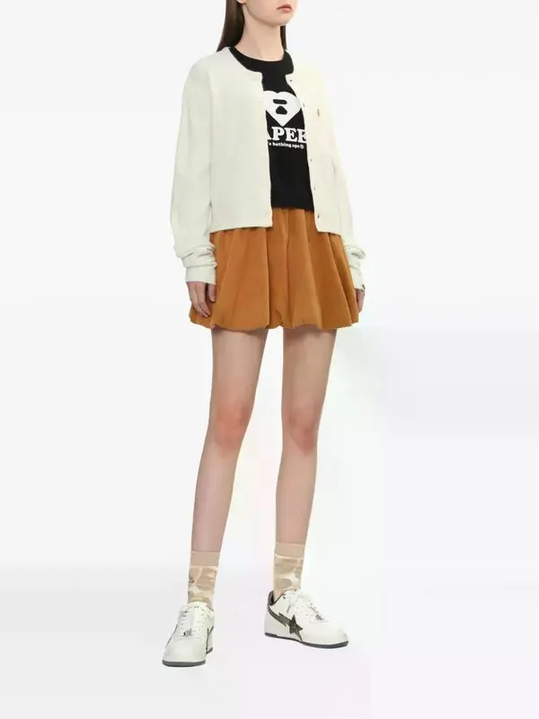 A BATHING APE Embroidered Cardigan