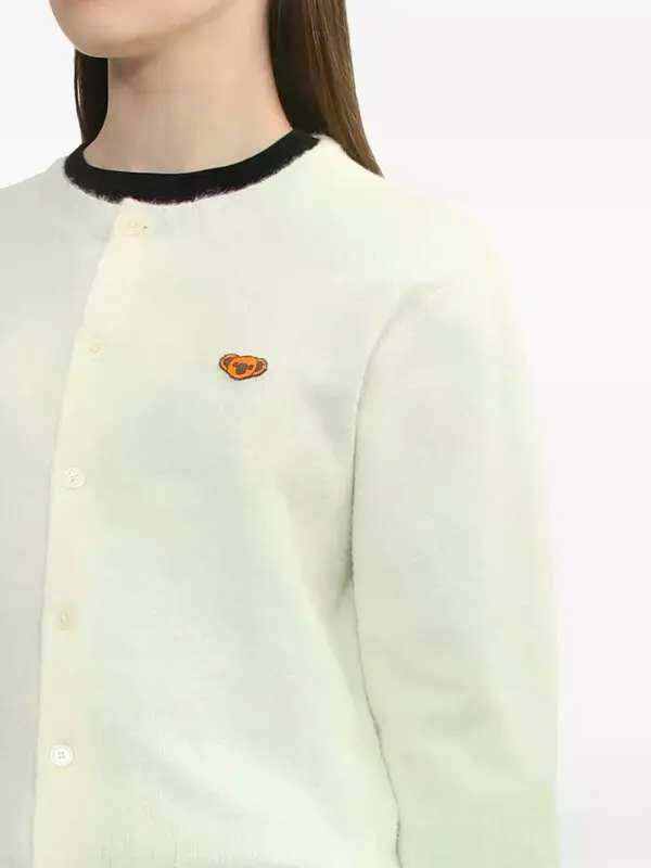A BATHING APE Embroidered Cardigan