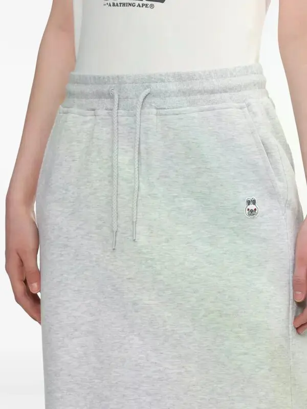 A BATHING APE Drawstring Maxi Skirt