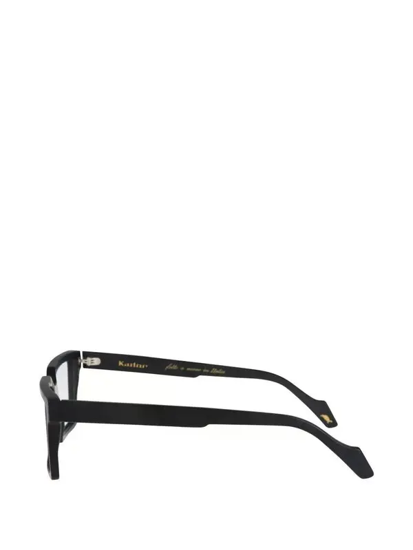 Kàdor Pierre Square-frame Glasses - Black
