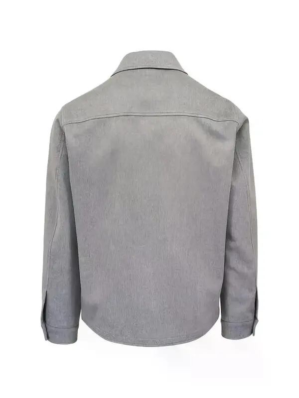 MAURIZIO BALDASSARI Chest-pocket Shirt Jacket - Grey