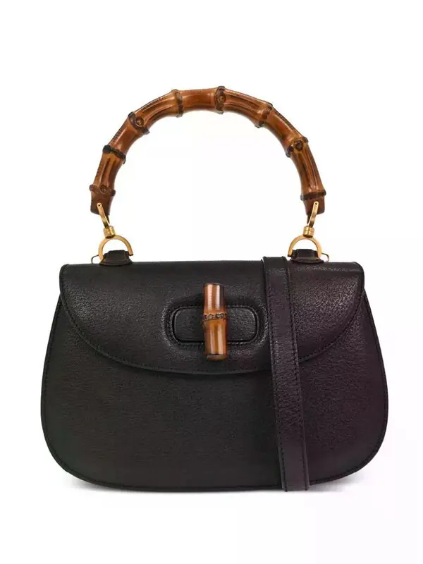 Gucci 1947 Bamboo Shoulder Bag - Black
