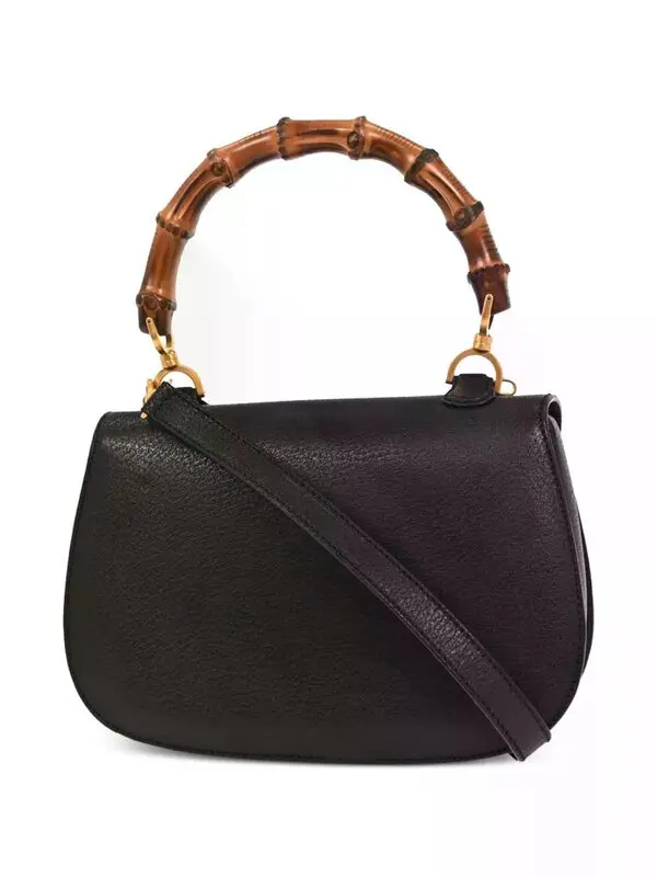 Gucci 1947 Bamboo Shoulder Bag - Black