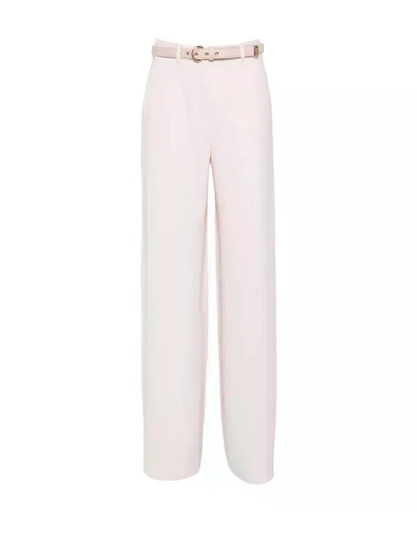 Max Mara Belted Straight Trousers