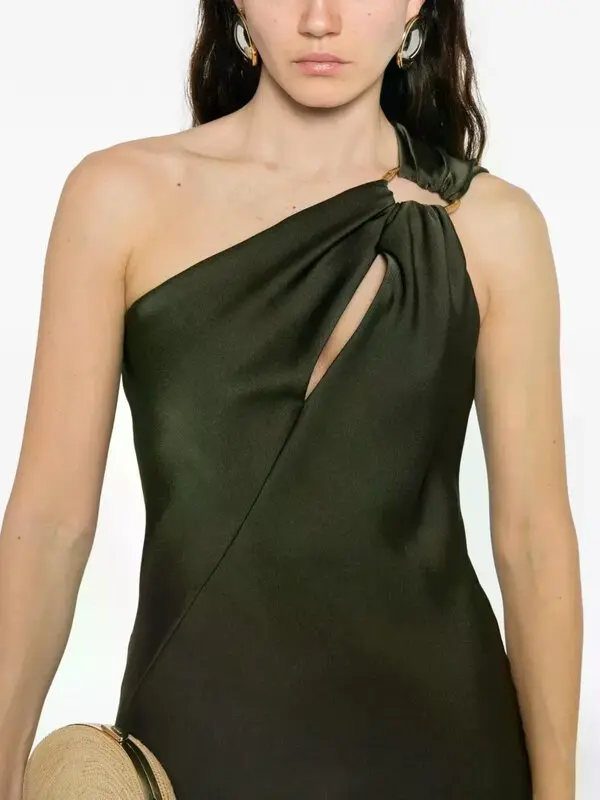 Max Mara One-shoulder Midi Dress