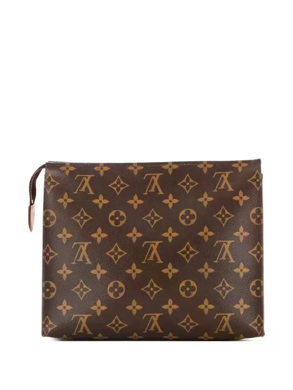 LOUIS VUITTON Toiletry Pouch Monogram Canvas 26 - Brown