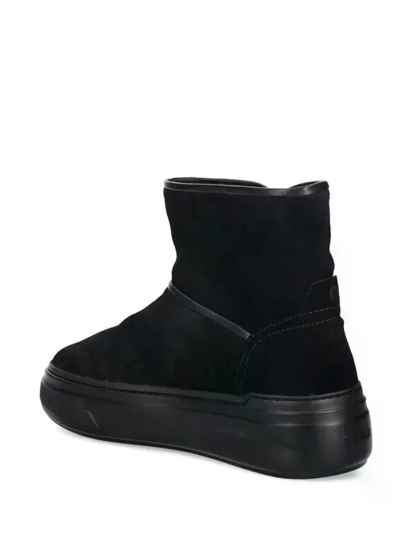 Furla Suede Heeled Boots