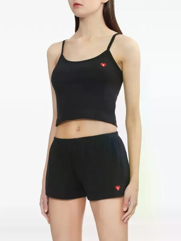 A BATHING APE Heart Detail Top