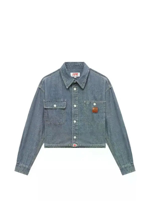 A BATHING APE Patch-pocket Shirt - Blue