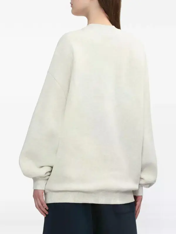 A BATHING APE Graphic Print Sweatshirt - Neutrals