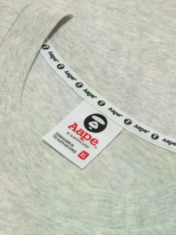 AAPE BY *A BATHING APE Camouflage-logo T-shirt