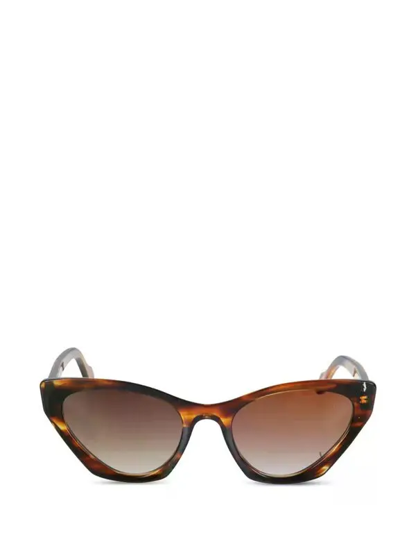 KADOR Coachella Patterned Cat-eye Sunglasses